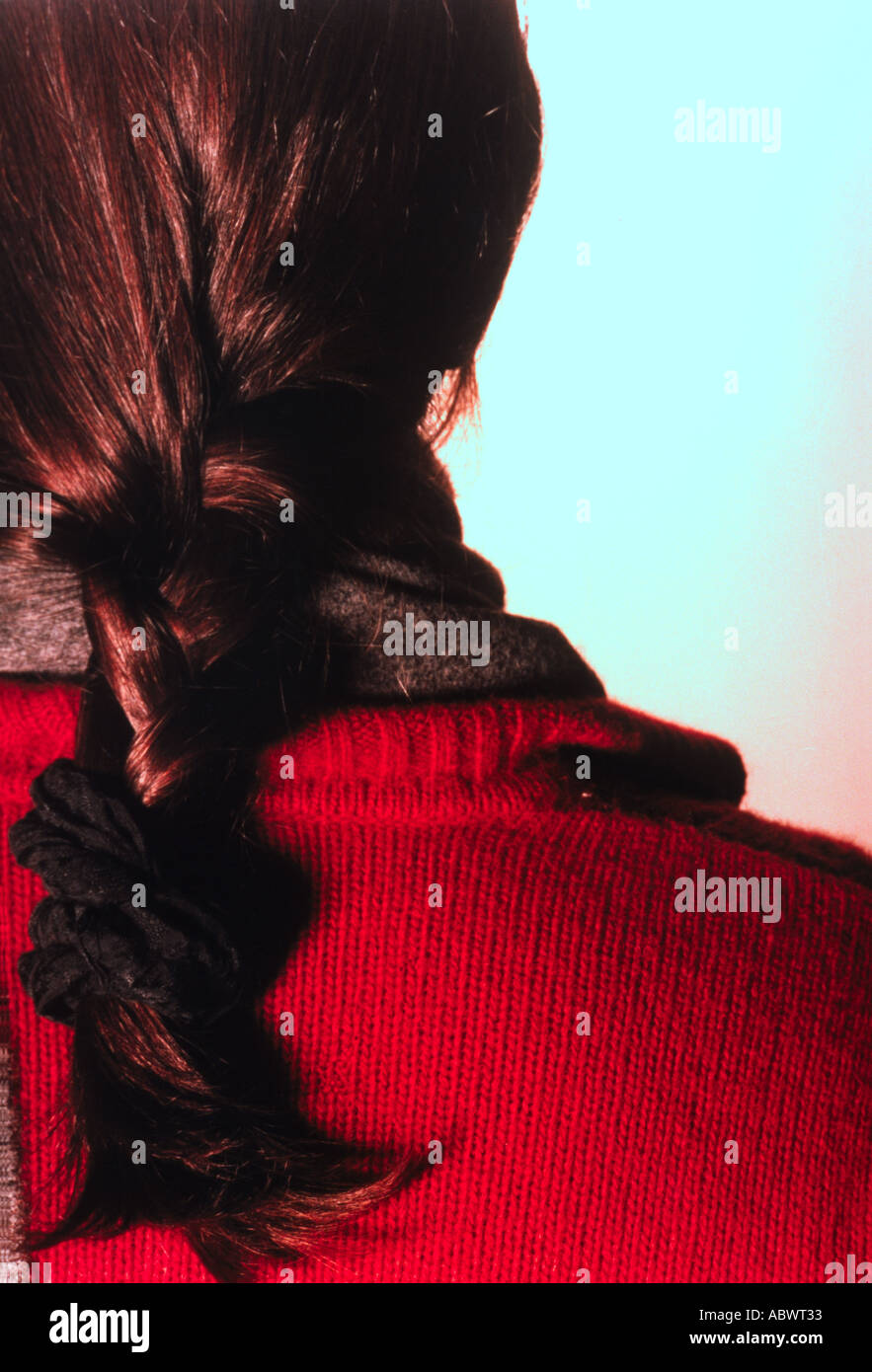 a girl from the back Stock Photo - Alamy