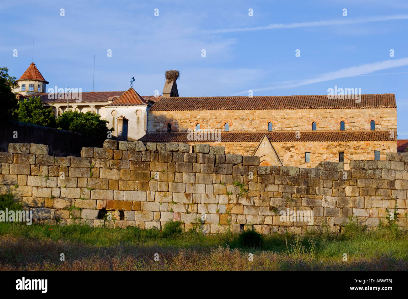 historic walled village Stock Photo - Alamy