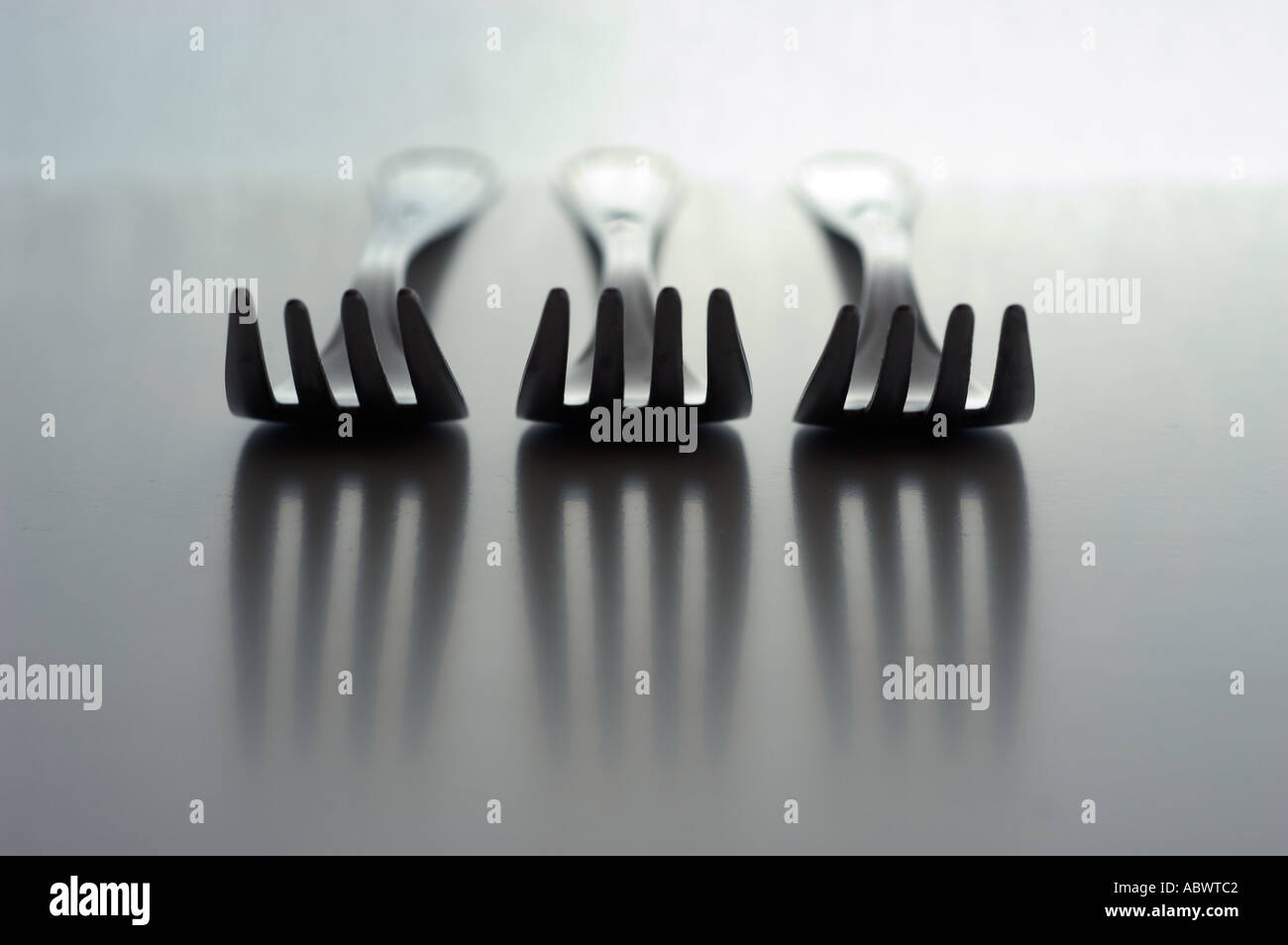 Fork three bowls hi-res stock photography and images - Alamy