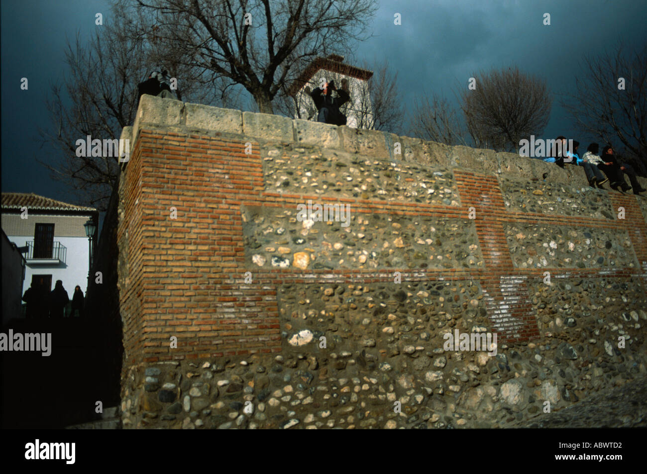 People watching from a far hi-res stock photography and images - Alamy