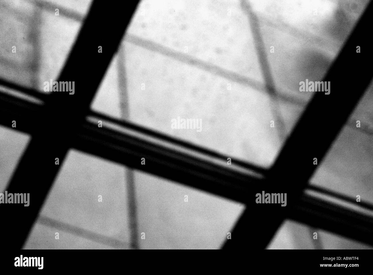 tiles through window Stock Photo - Alamy