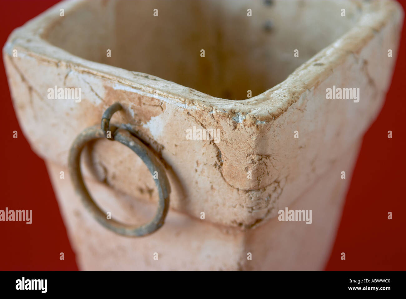 Still life depicting a clay fired pot Stock Photo - Alamy