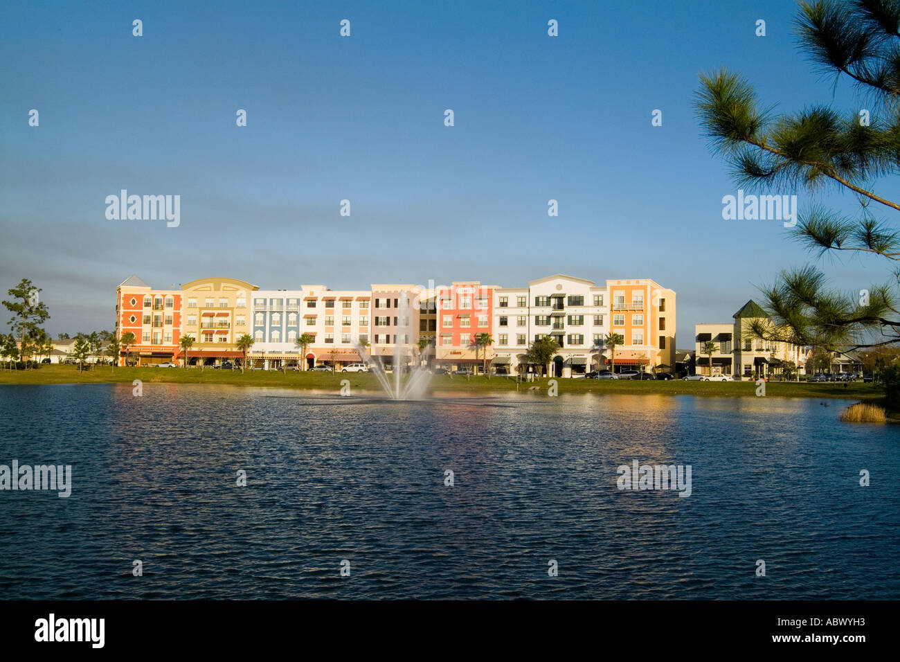 New planned elegant city development of Avalon Park in South Orlando ...
