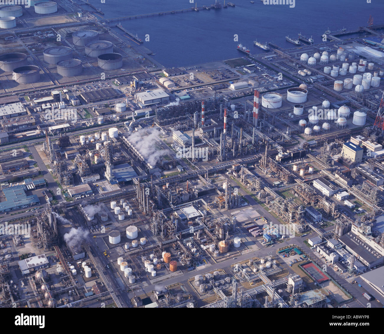 Aerial japan factory hi-res stock photography and images - Alamy