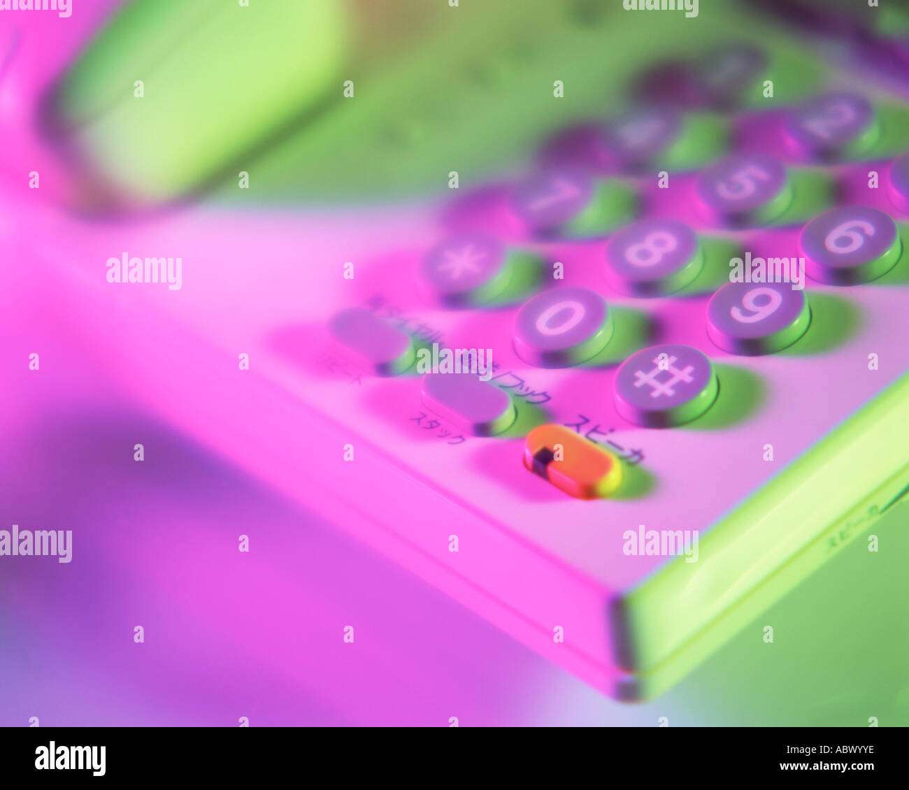 Close up of the dial of a telephone Stock Photo - Alamy