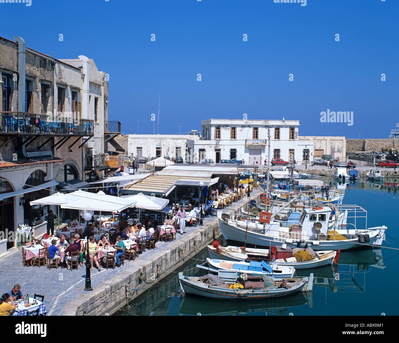 Greece Kreta Crete Rethimnon Rethymnon Stock Photo - Alamy