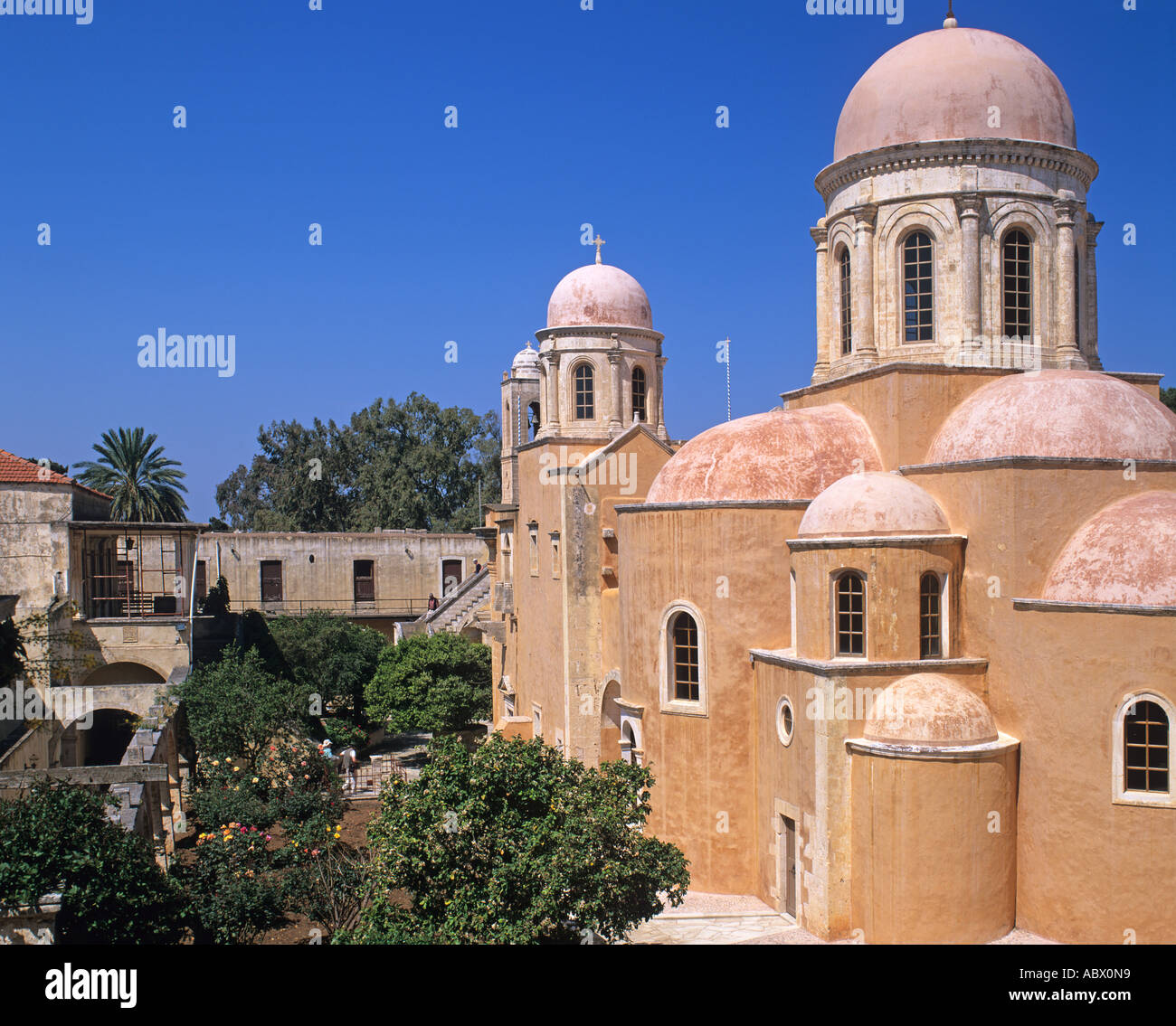 Greece kreta agia triada monastery hi-res stock photography and images ...