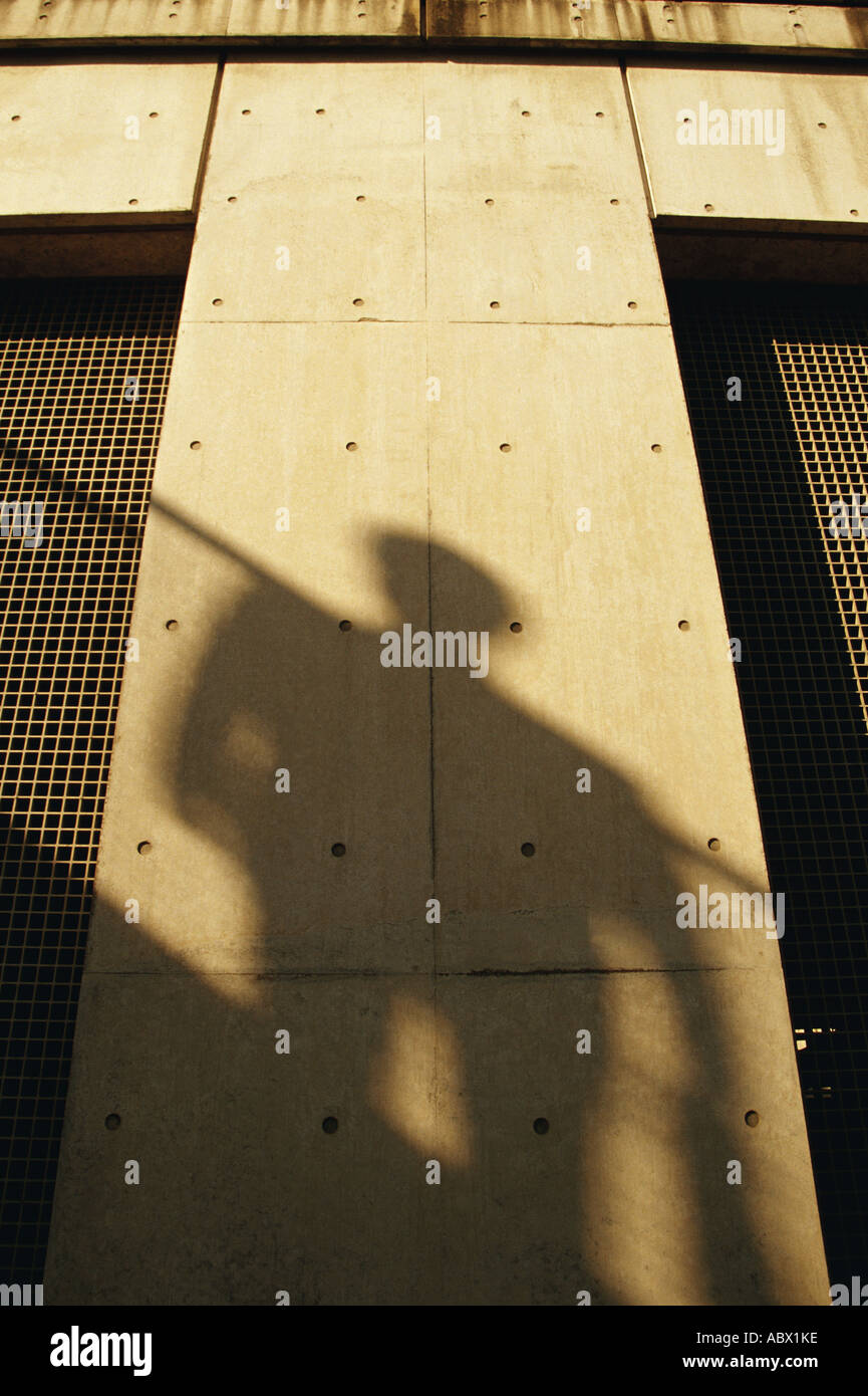 Shadow of a man Stock Photo - Alamy
