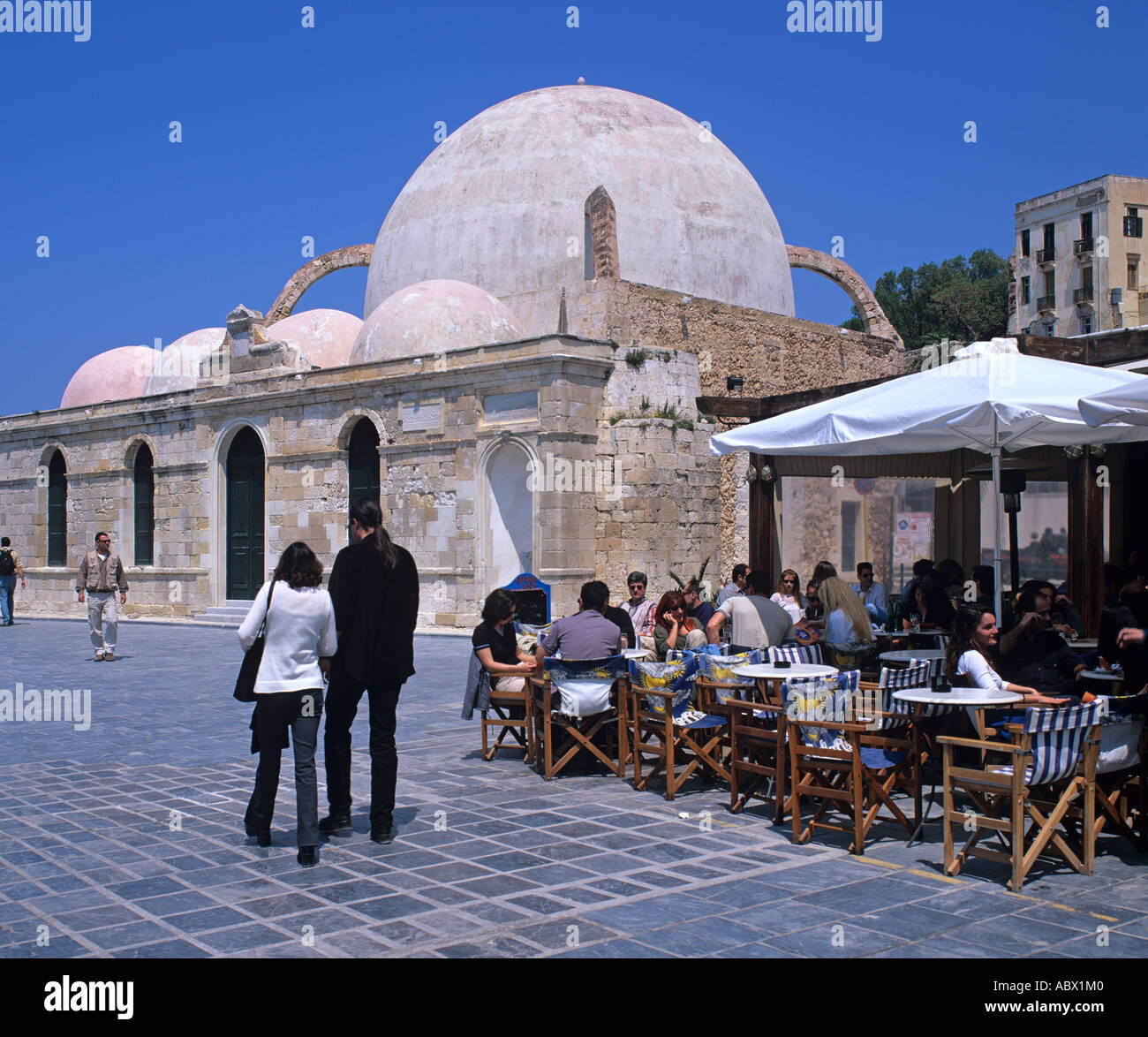 Greece Kreta Hania Chania Moschee Mosque Stock Photo - Alamy