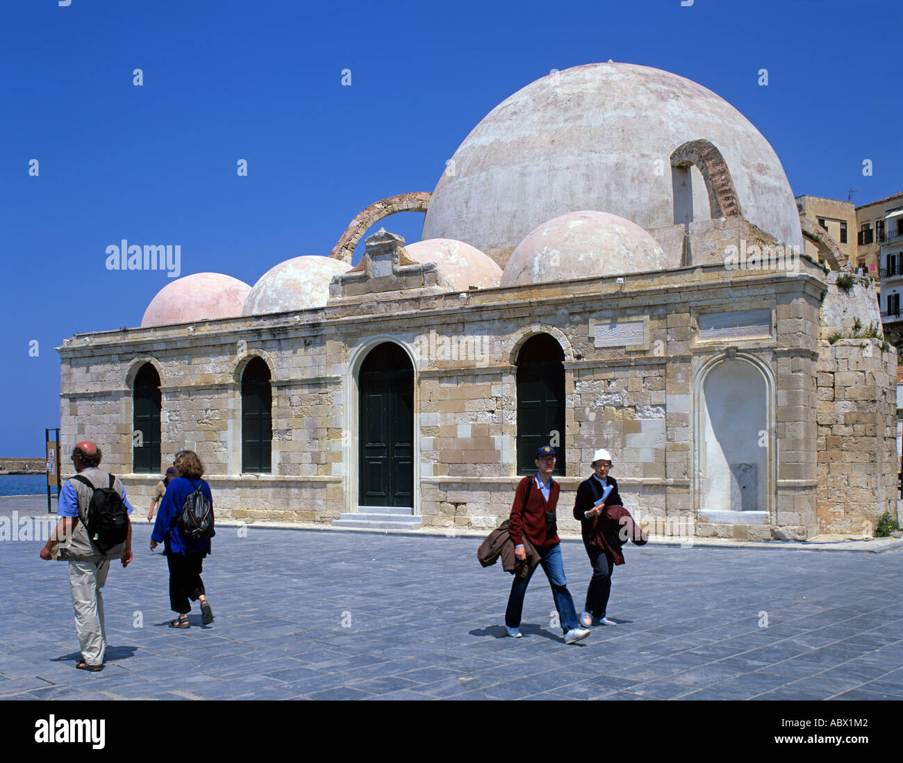 Greece Kreta Hania Chania Moschee Mosque Stock Photo - Alamy