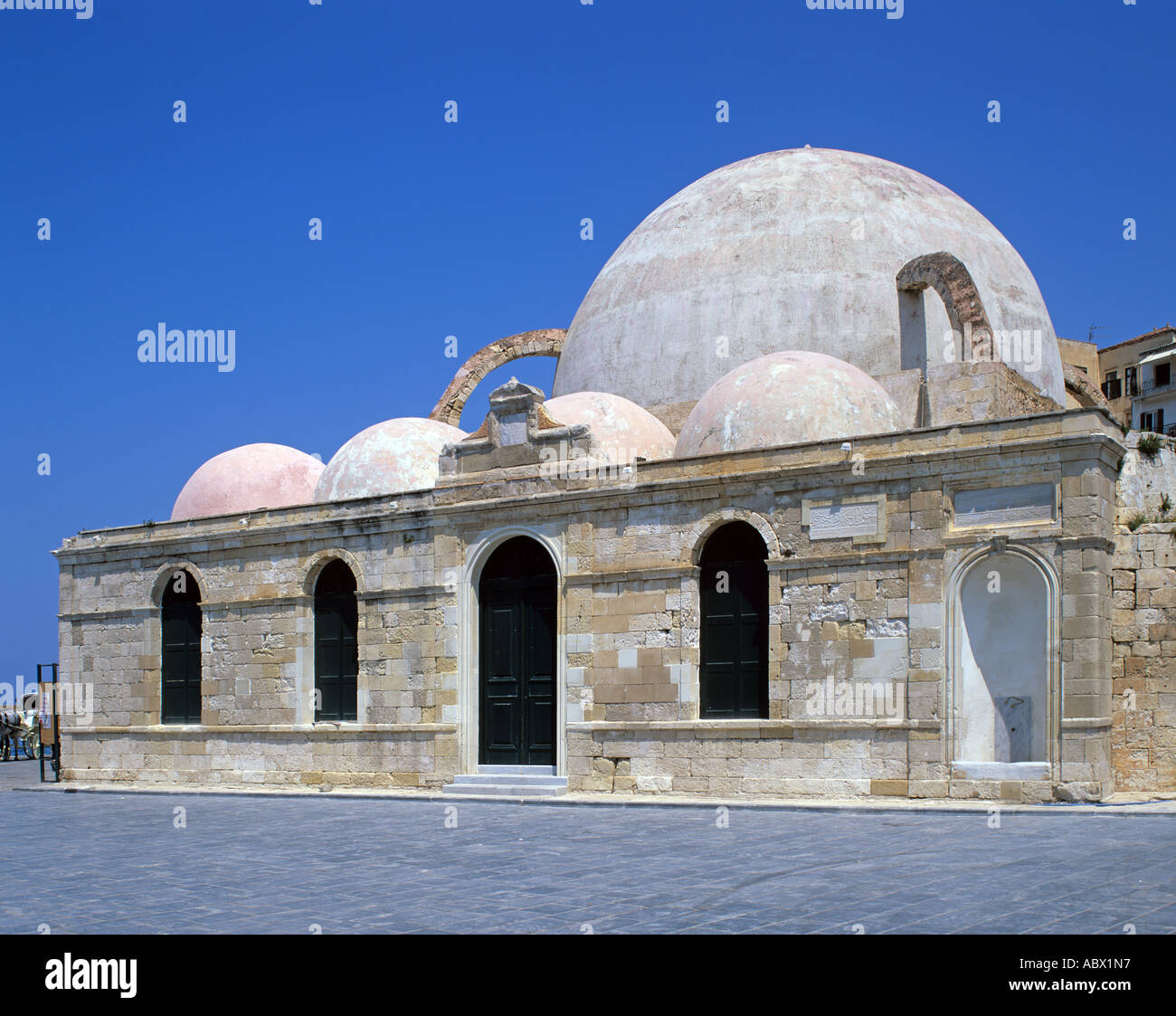 Greece Kreta Hania Chania Moschee Mosque Stock Photo - Alamy