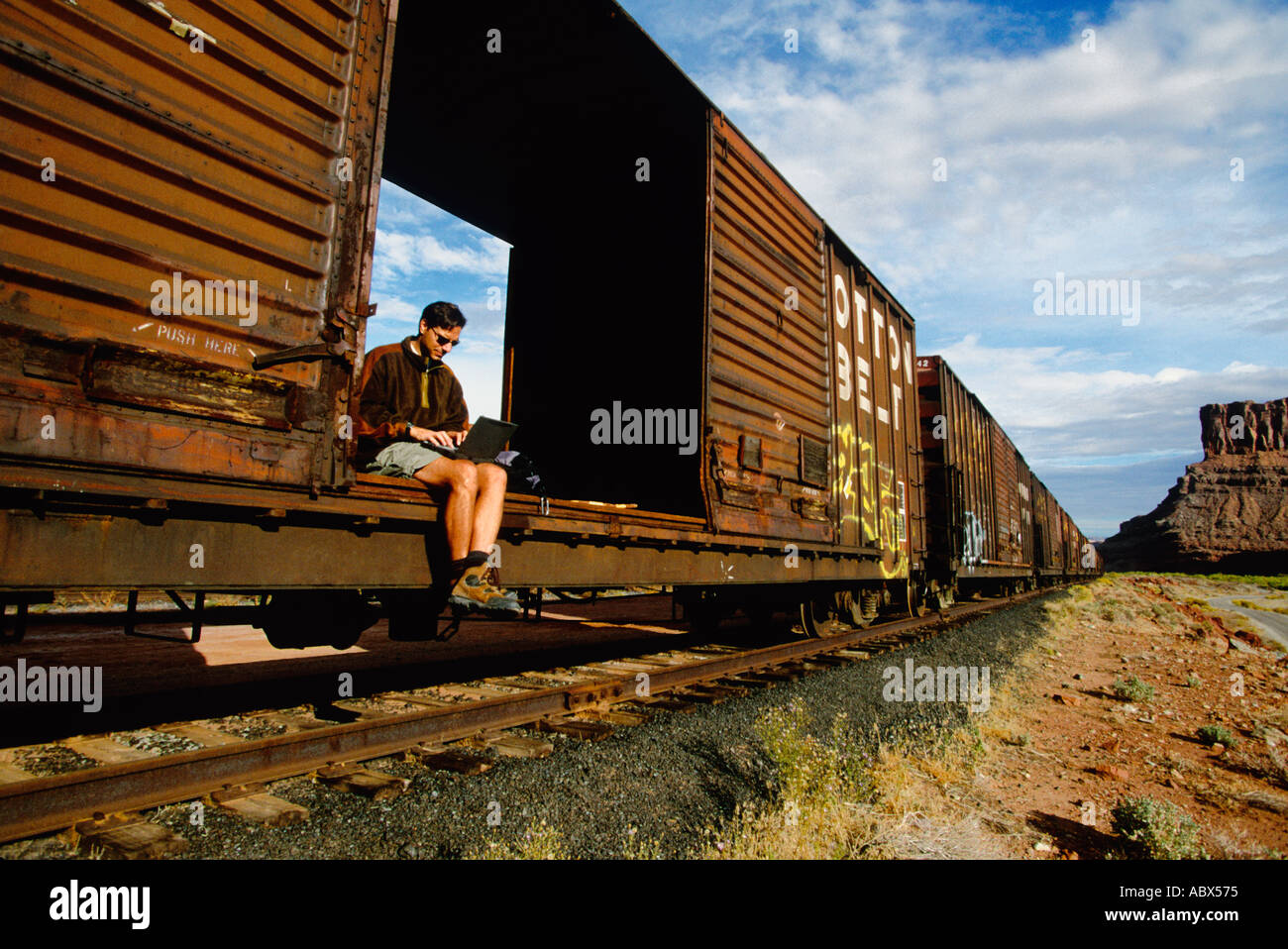 Boxcar hobo hi-res stock photography and images - Alamy