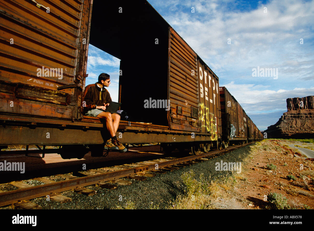 Boxcar hobo hi-res stock photography and images - Alamy