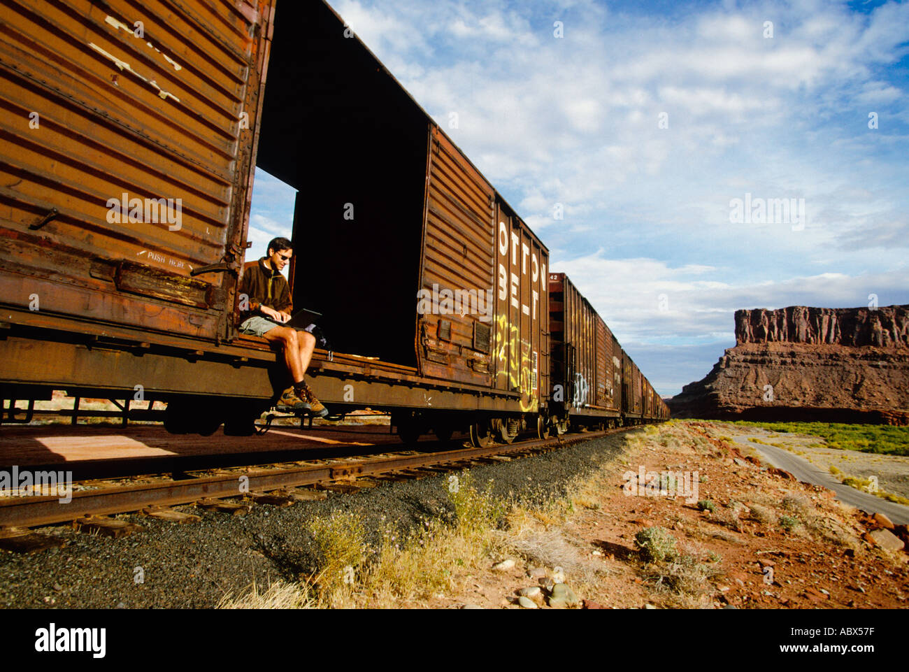 Hobo railroad train hi-res stock photography and images - Alamy