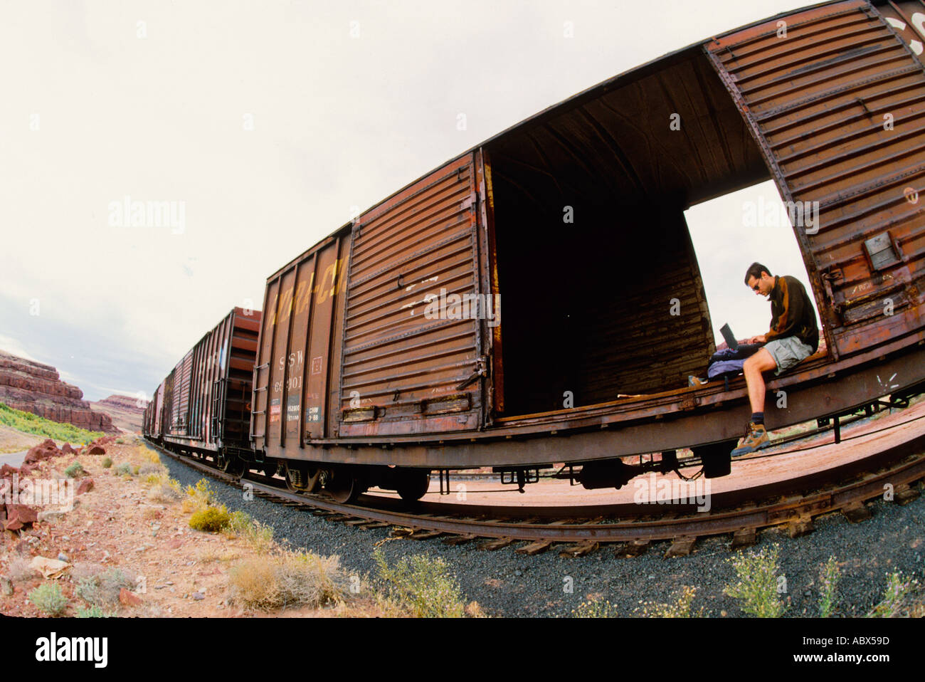 Hobo train hi-res stock photography and images - Alamy