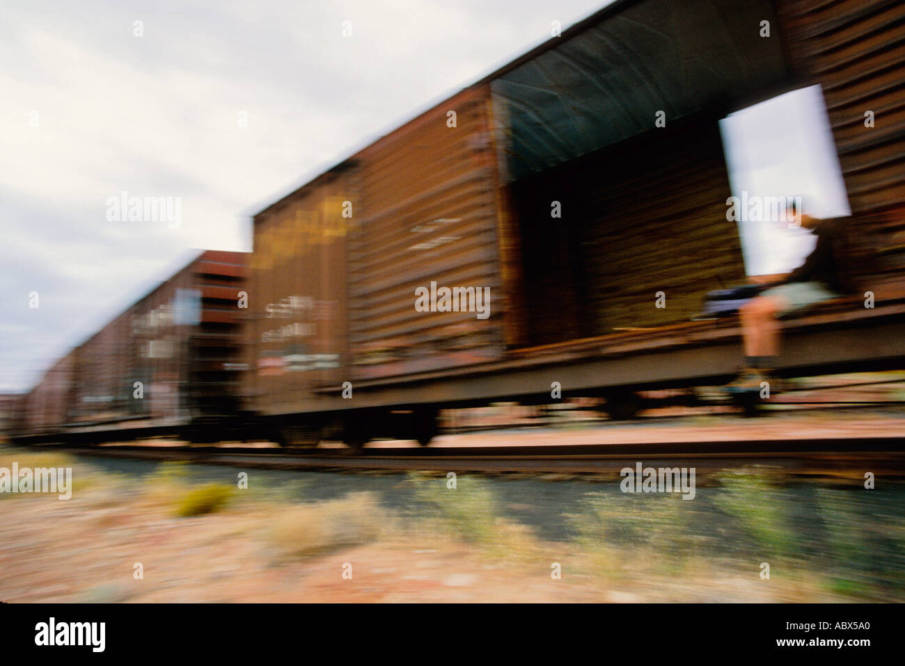 Hobo railroad train hi-res stock photography and images - Alamy
