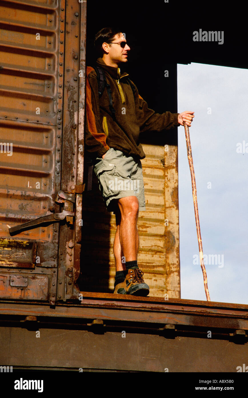 Boxcar hobo hi-res stock photography and images - Alamy