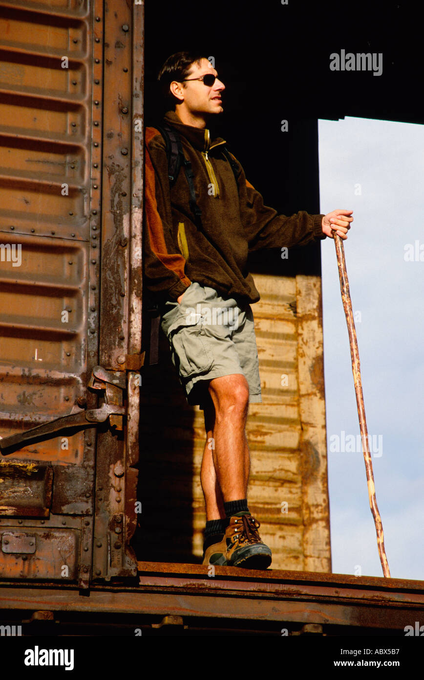 Boxcar hobo hi-res stock photography and images - Alamy