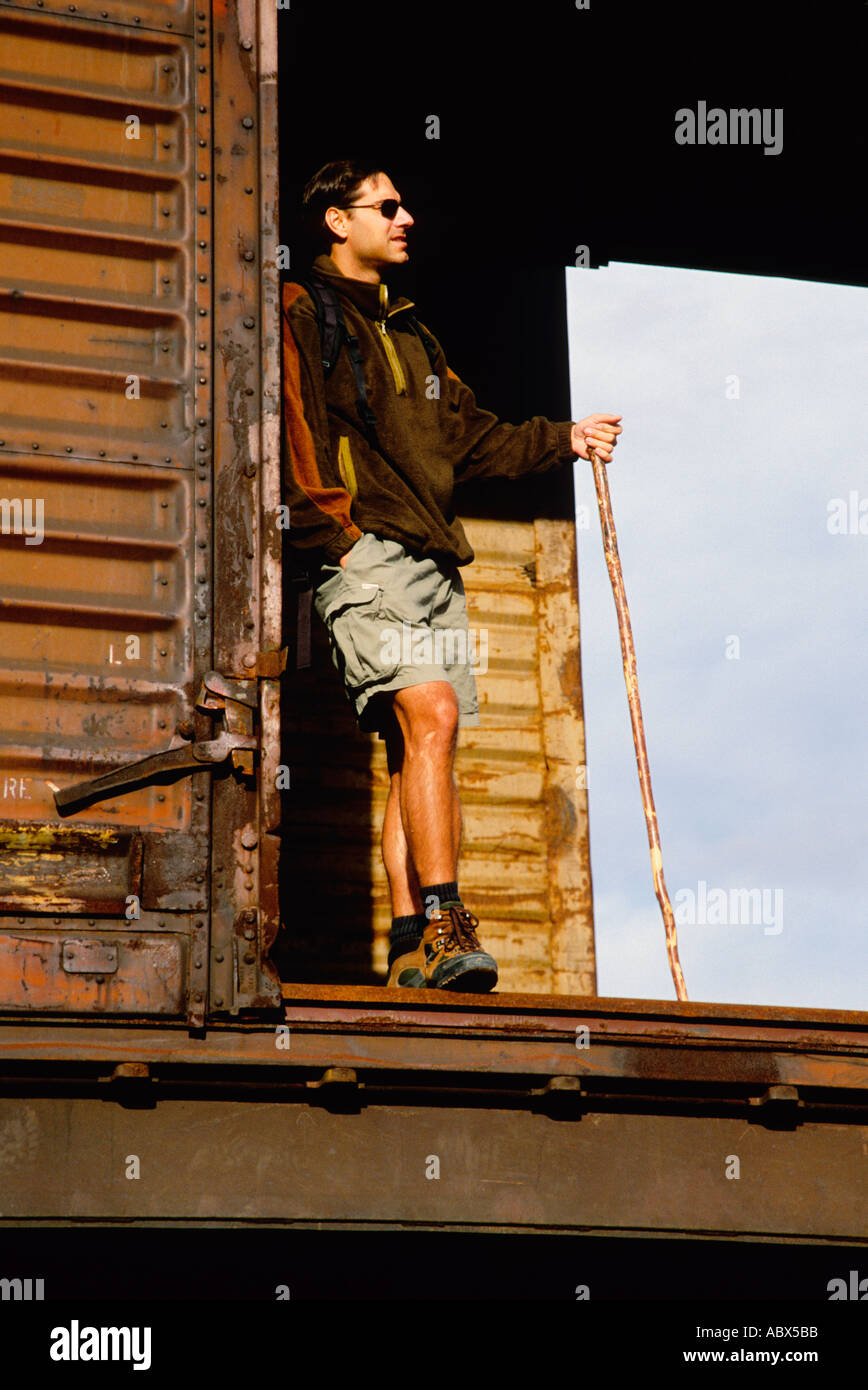 Boxcar hobo hi-res stock photography and images - Alamy