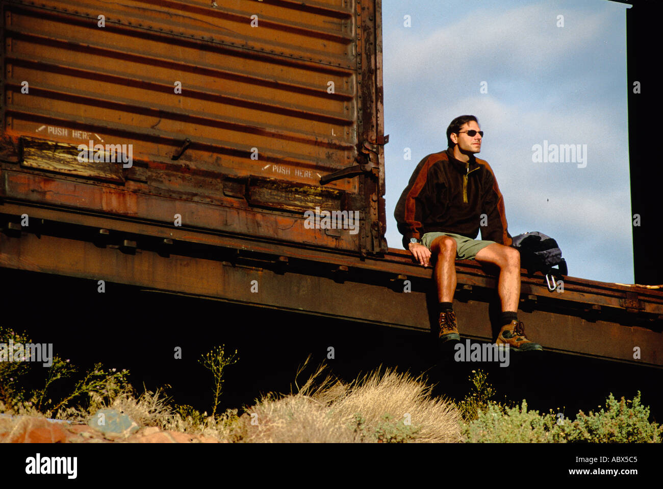 Hobo train hi-res stock photography and images - Alamy