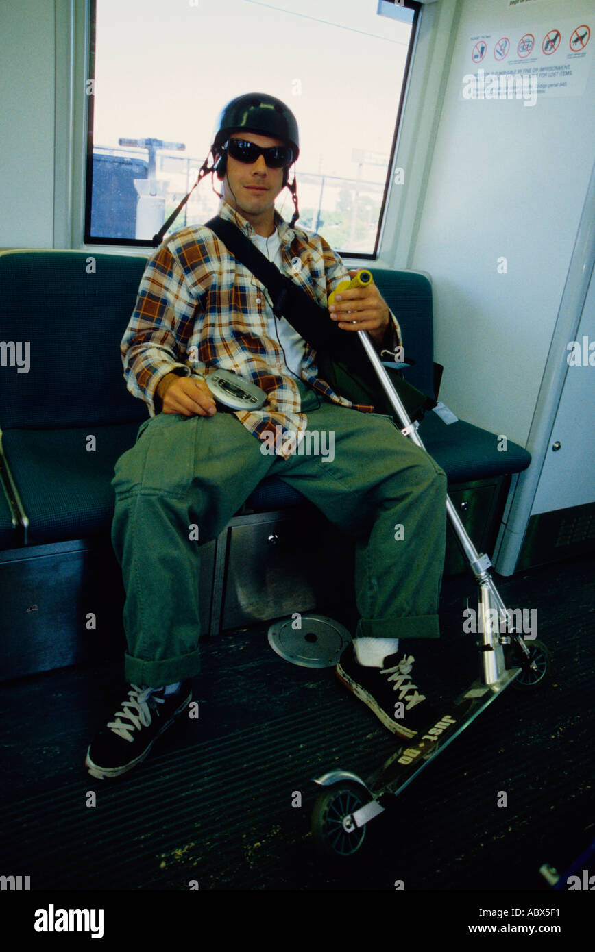 Punk on train hi-res stock photography and images - Alamy