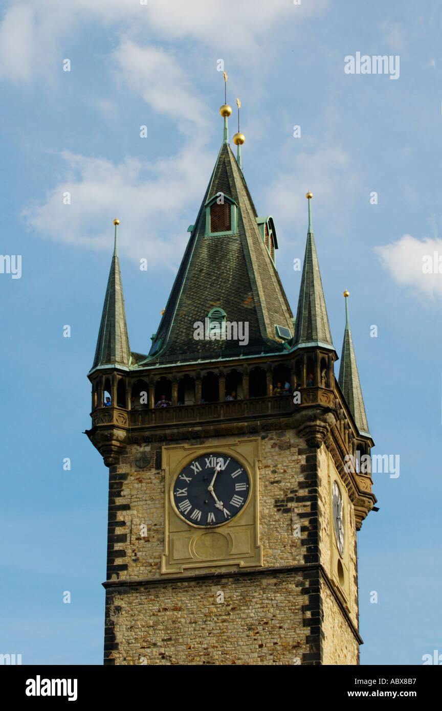 Czech Republic, Prague, Old Town Hall, Staromestska Radnice Stock Photo ...
