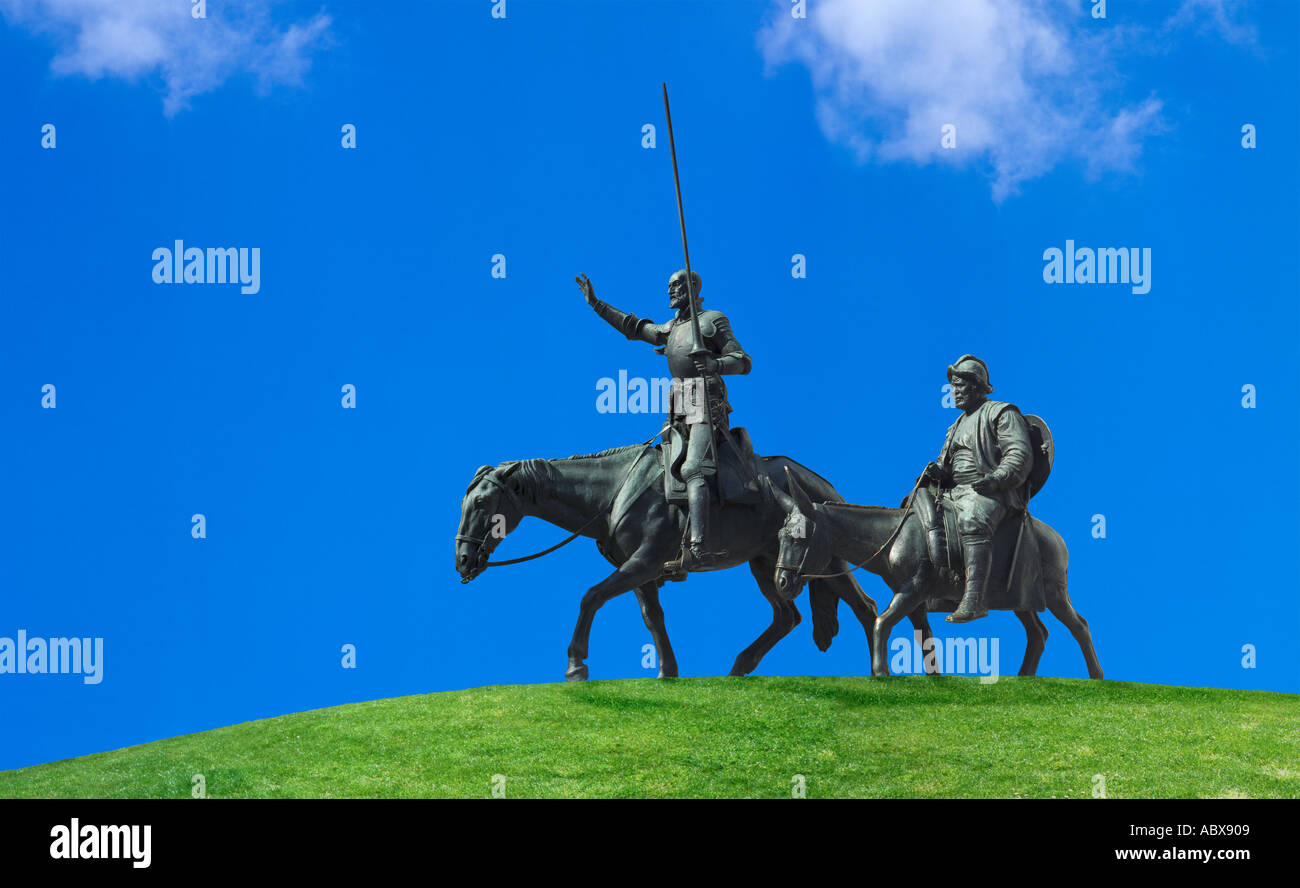 Don Quixote de la Mancha, Spain Stock Photo - Alamy