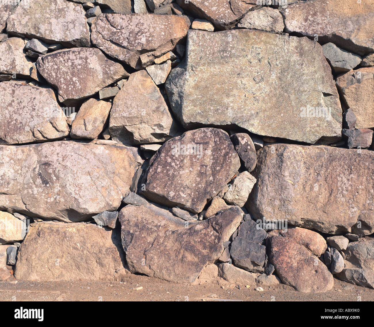 Stone wall close up Stock Photo - Alamy
