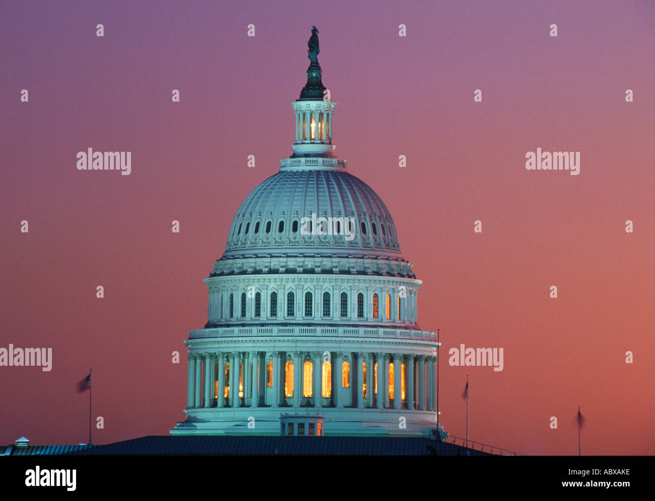 USA United States of America Washington DC The US Capitol Building Dome ...