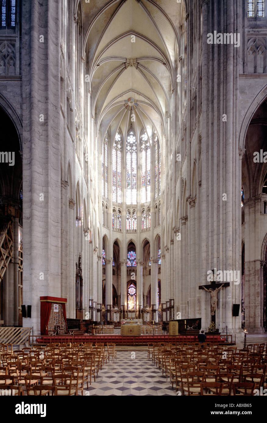 Gothic beauvais cathedral hi-res stock photography and images - Alamy