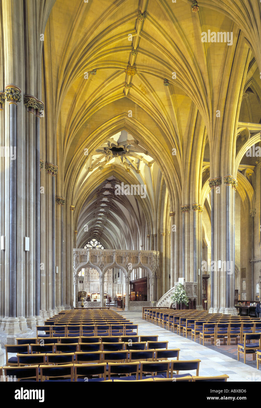 Bristol Cathedral Interior Vault High Resolution Stock Photography and ...