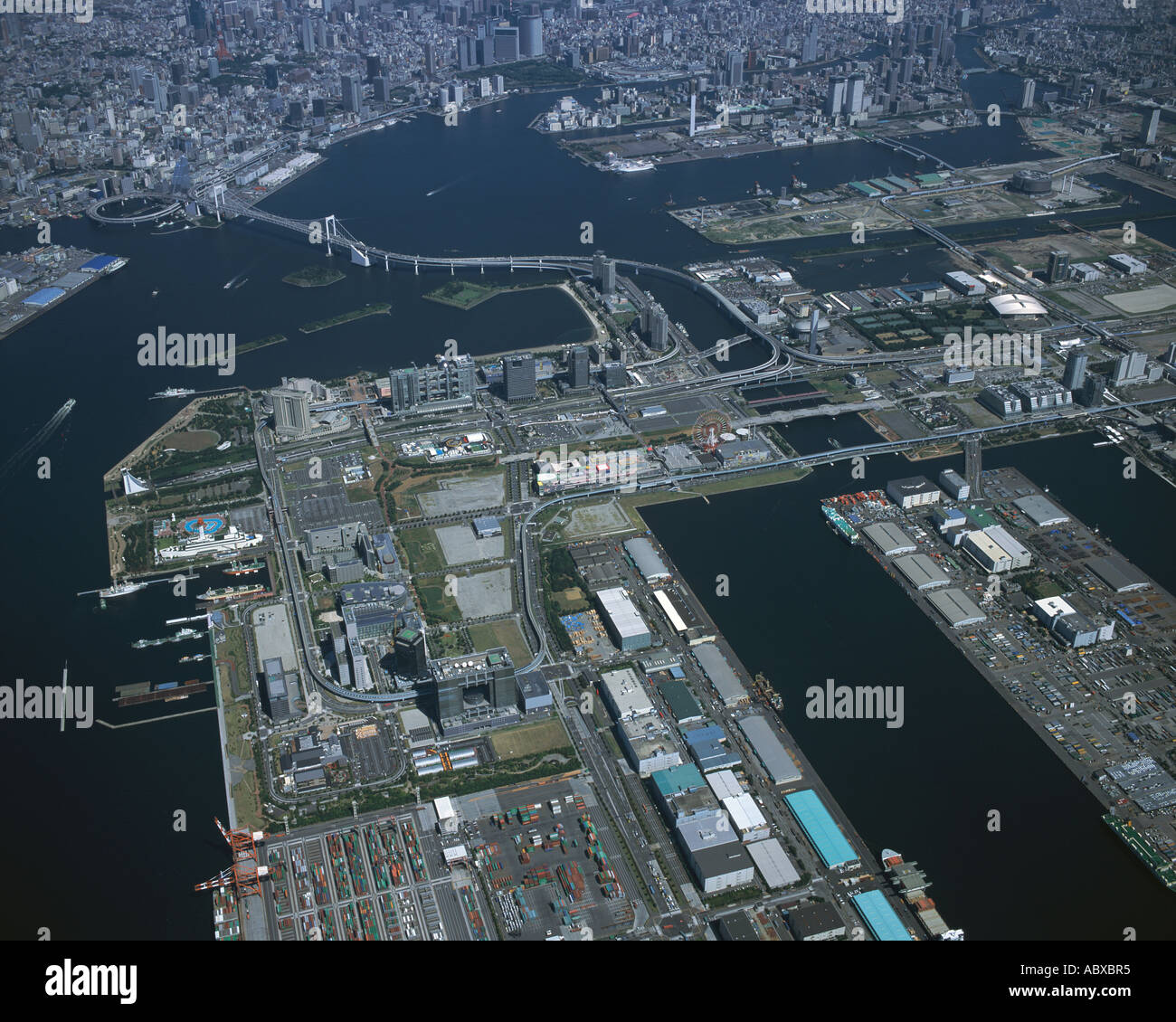 Aerial view of Tokyo Japan Stock Photo - Alamy