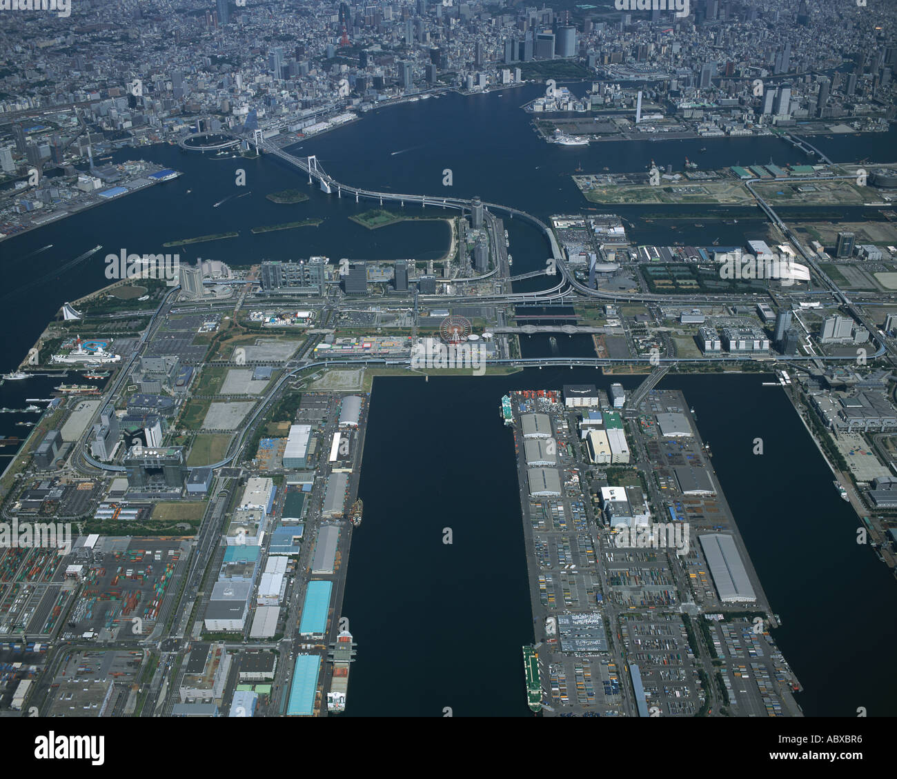 Aerial view of Tokyo Japan Stock Photo - Alamy
