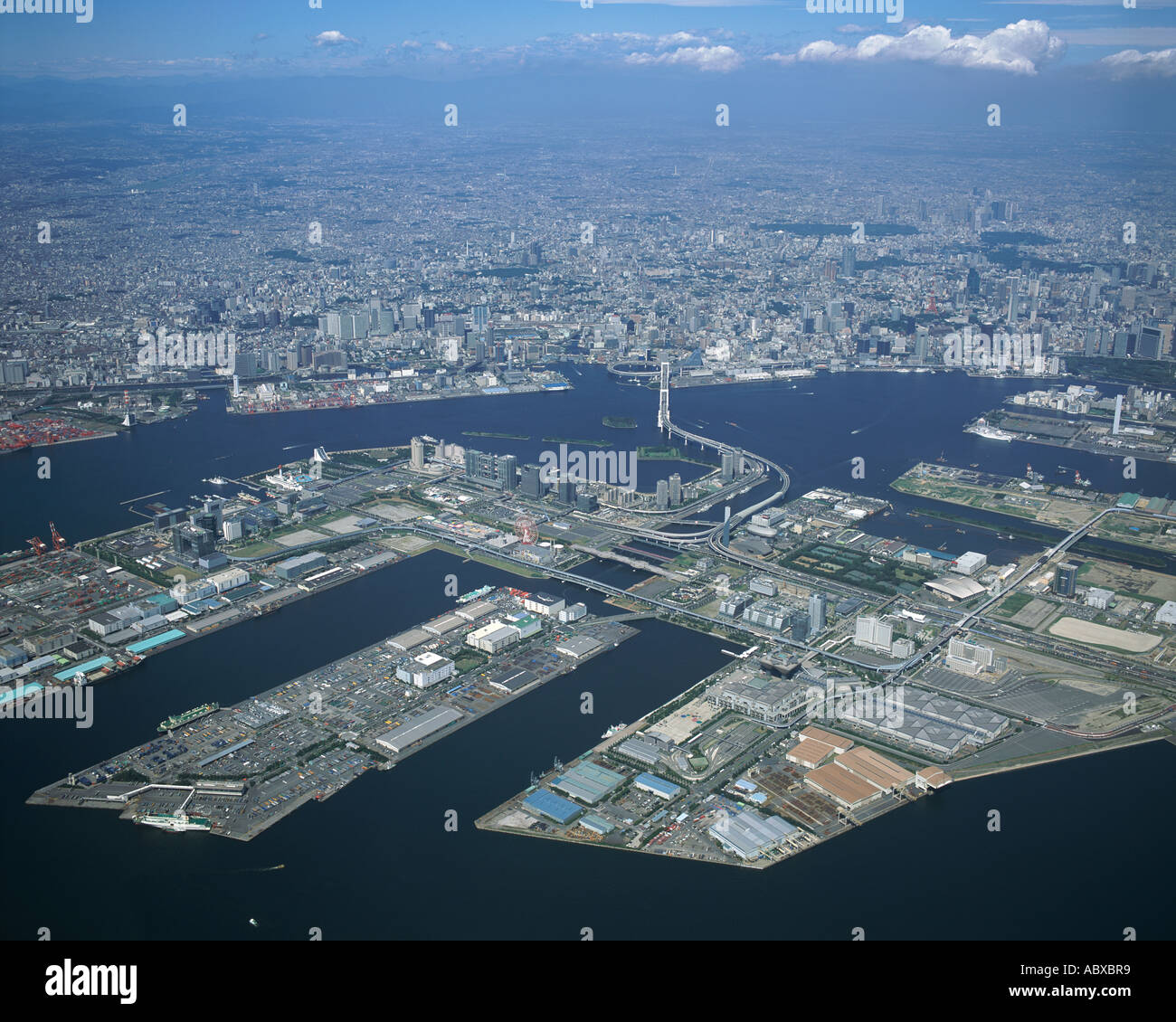 Aerial view of Tokyo Japan Stock Photo - Alamy