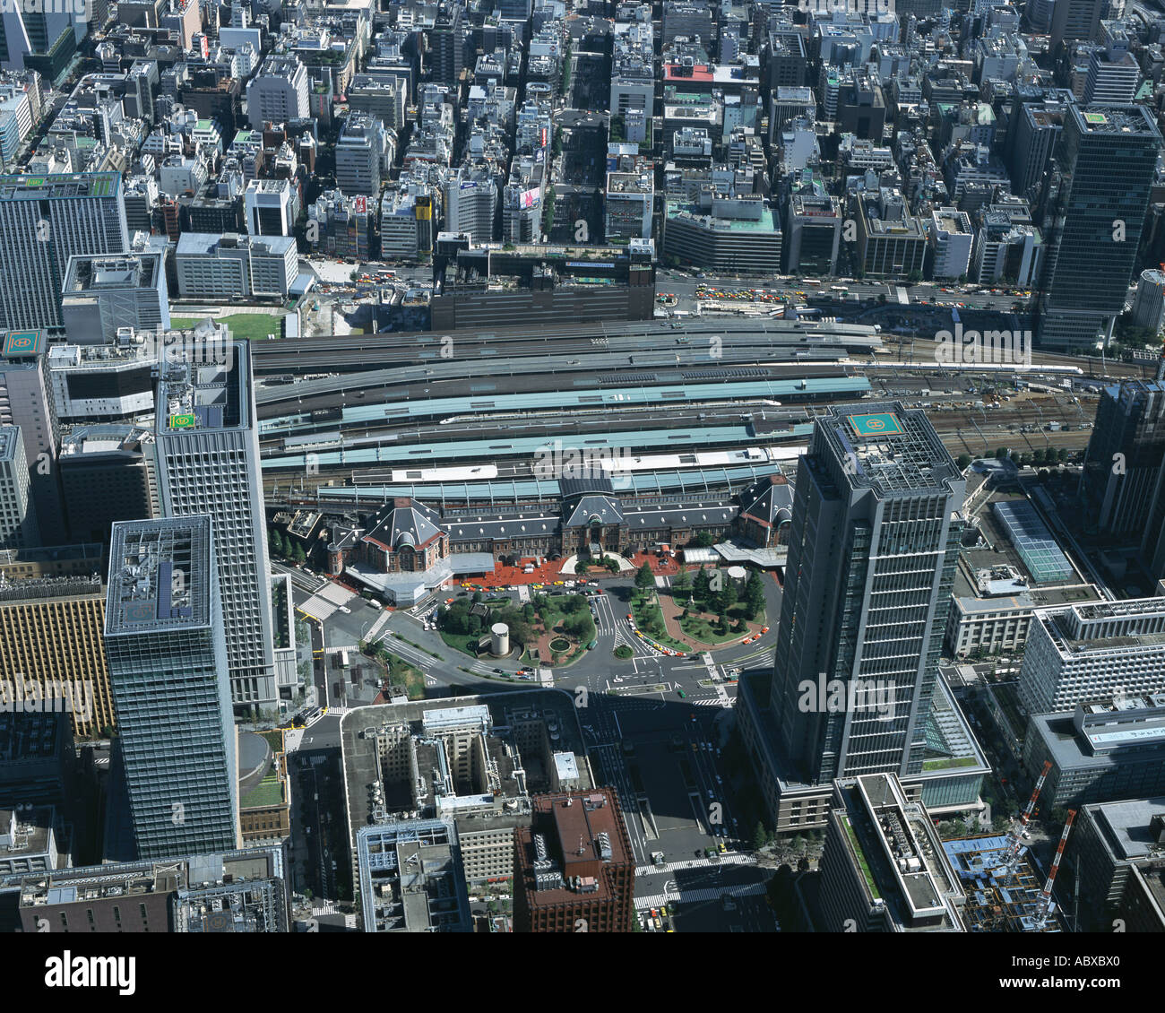 Aerial view of Tokyo Japan Stock Photo - Alamy