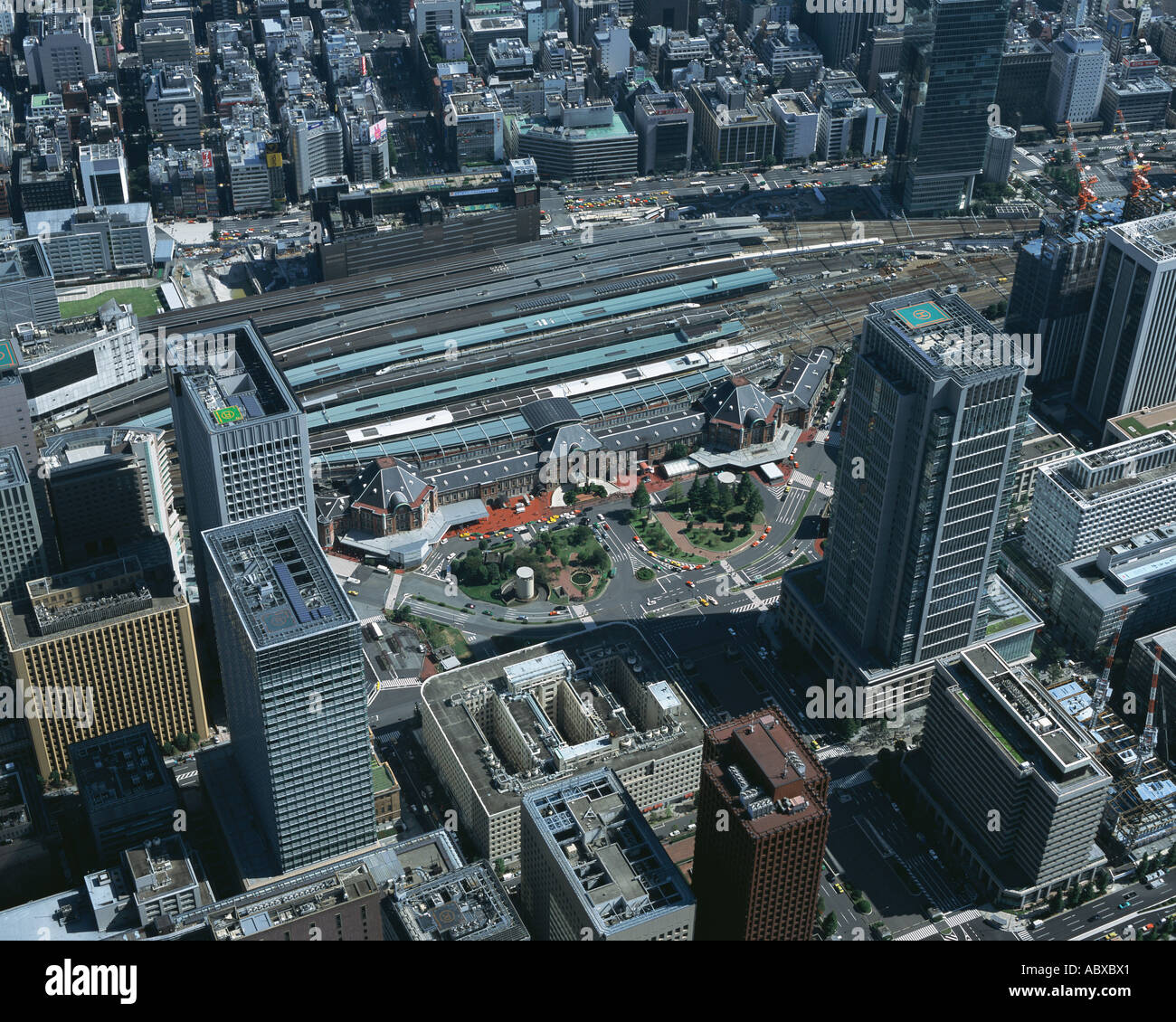 Aerial view of Tokyo Japan Stock Photo - Alamy