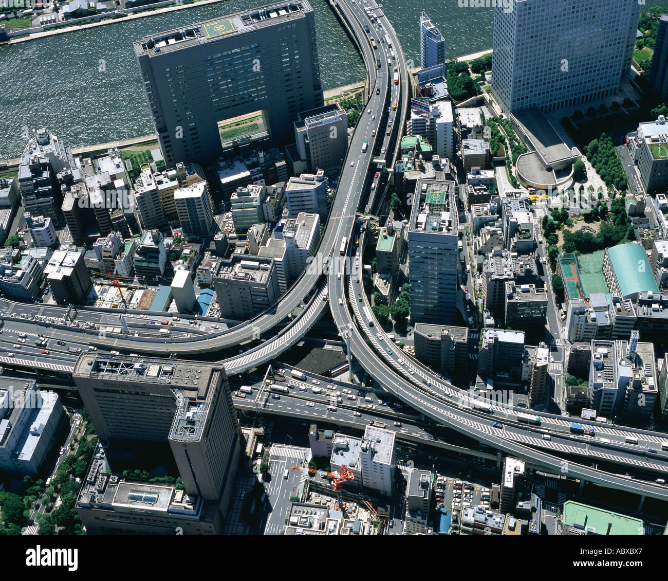 Aerial view of Tokyo Japan Stock Photo - Alamy