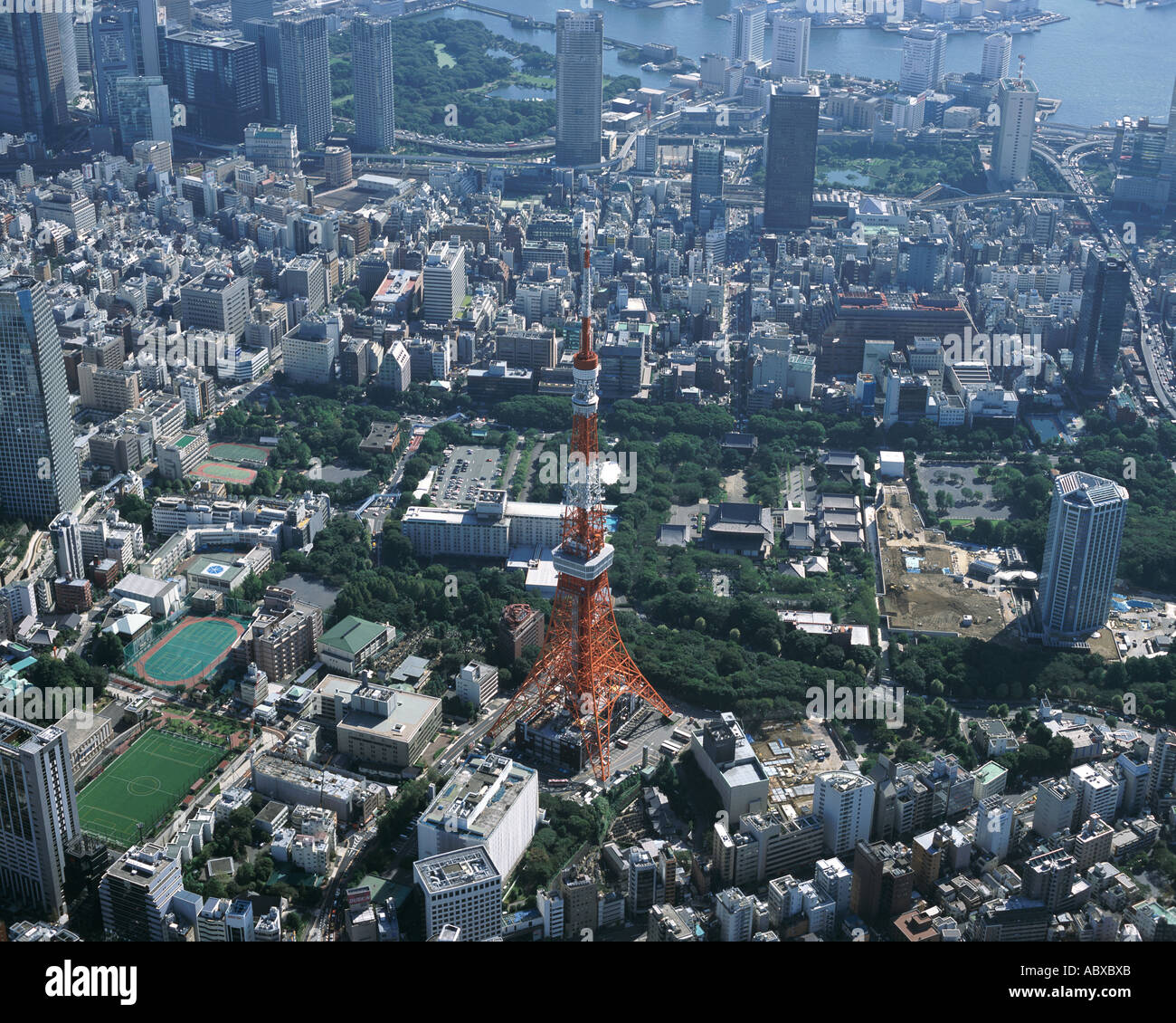 Aerial view of Tokyo Japan Stock Photo - Alamy