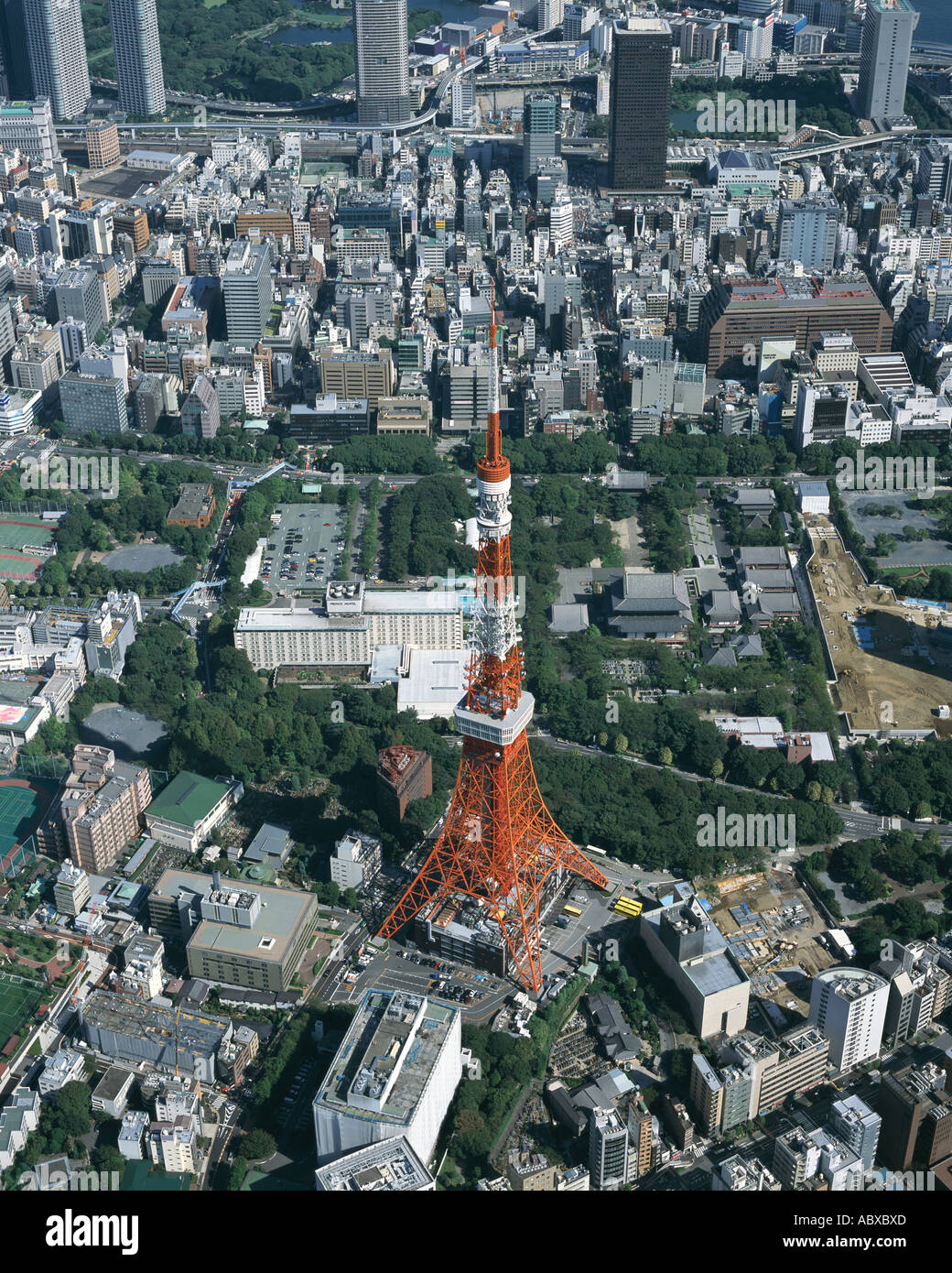 Aerial view of Tokyo Japan Stock Photo - Alamy