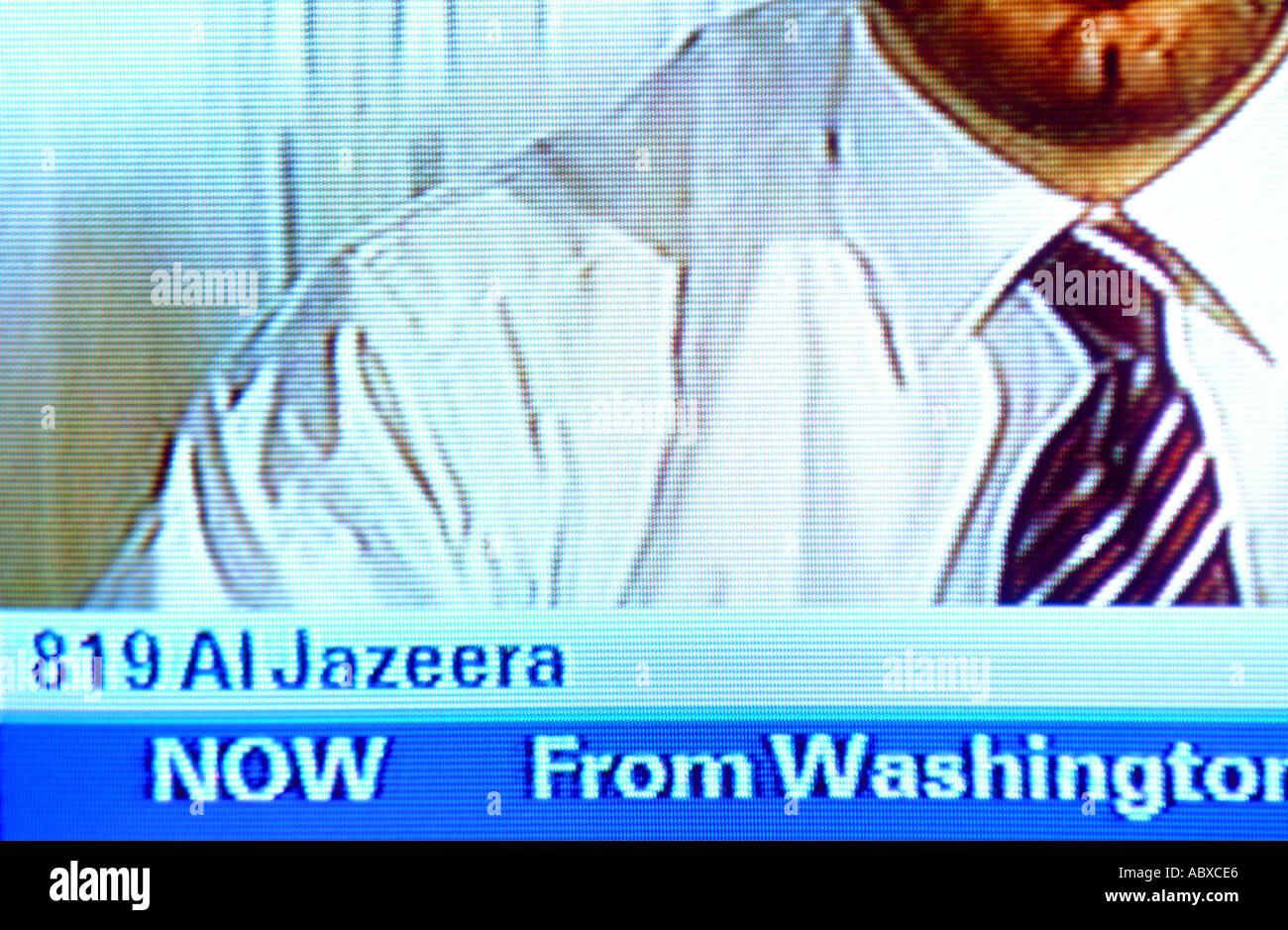 Al jazeera tv arabic channel hi-res stock photography and images - Alamy