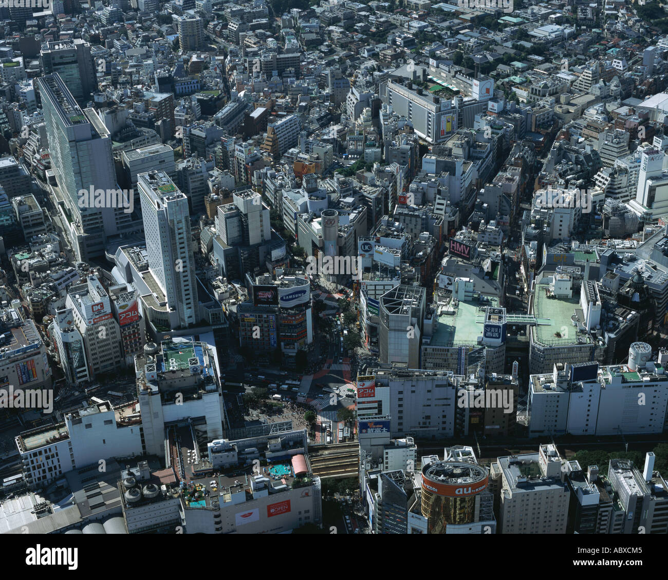 Aerial view of Tokyo Japan Stock Photo - Alamy