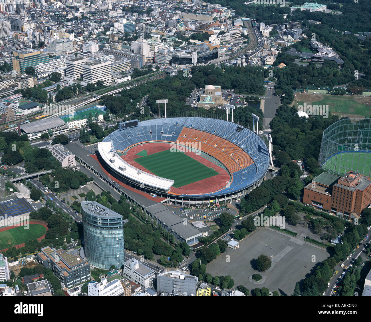 Aerial view of Tokyo Japan Stock Photo - Alamy