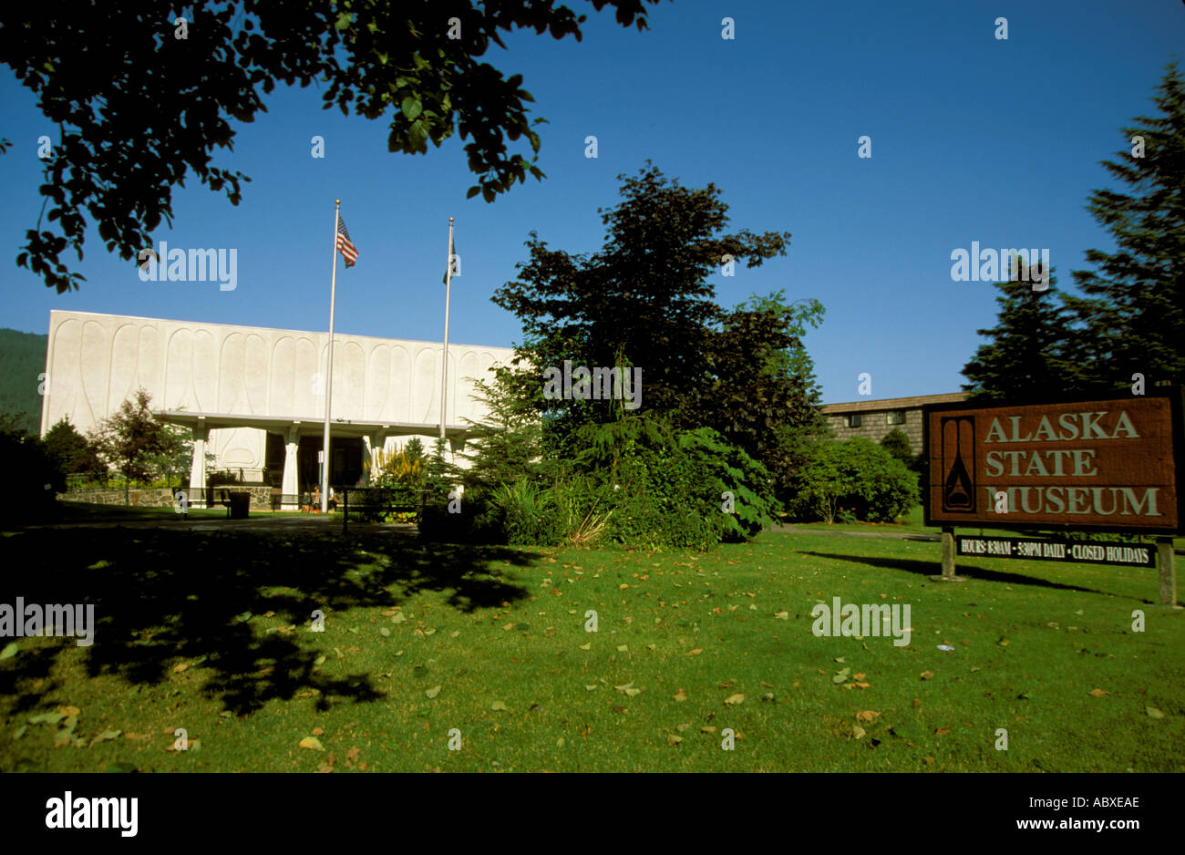alaska state museum in juneau AK Stock Photo - Alamy