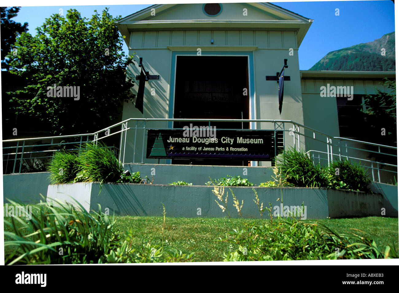 juneau douglas city museum alaska ak Stock Photo - Alamy