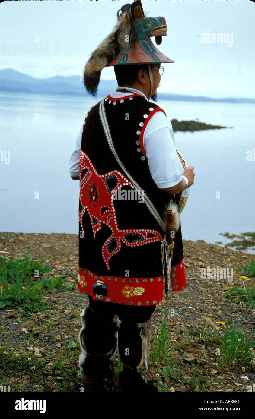 Native American singer drummer and Leader model released in the Tlingit ...