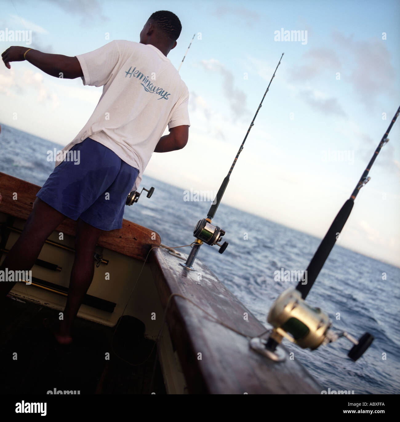 deep sea fishing Stock Photo - Alamy