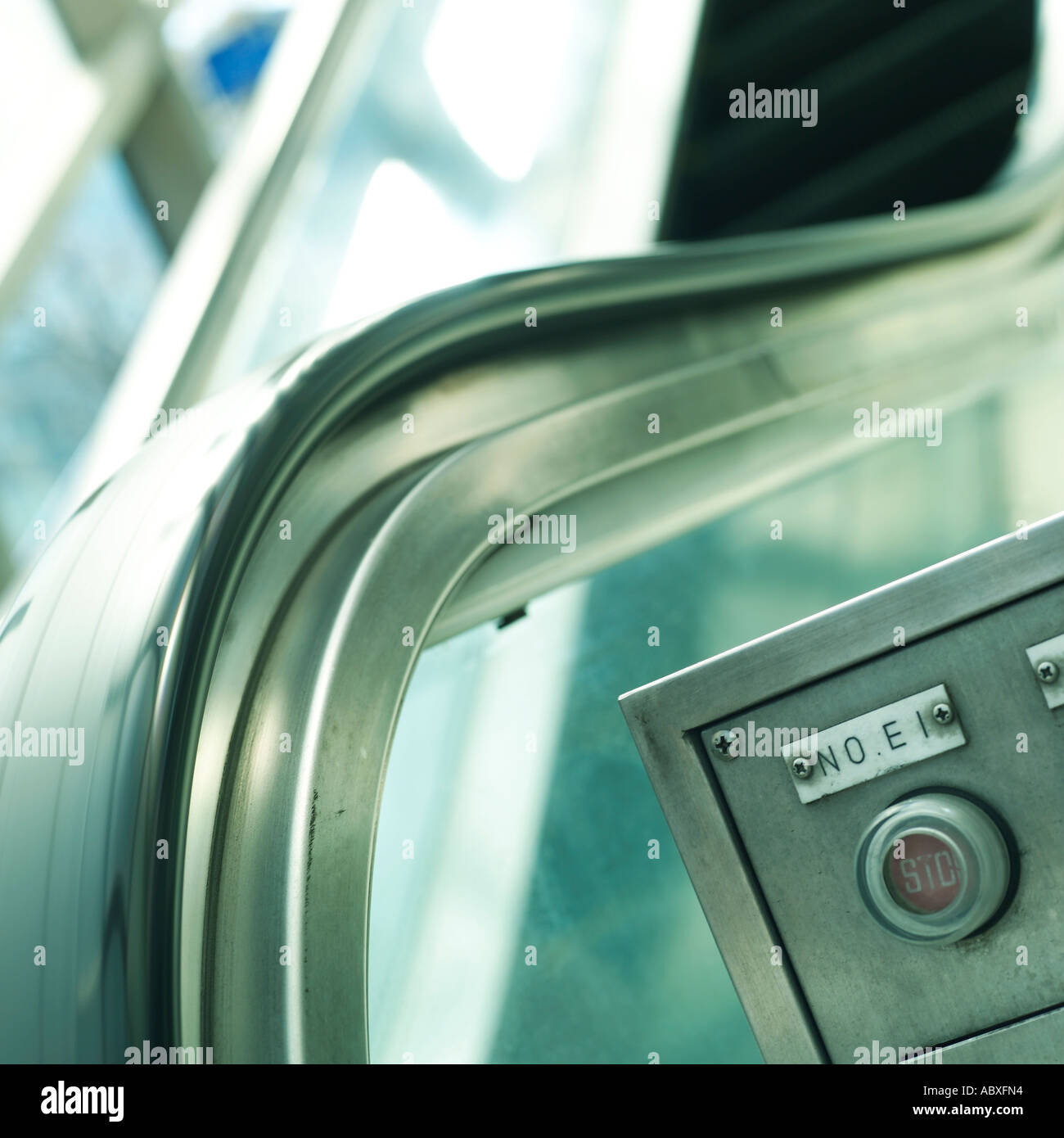 Escalator stop button hi-res stock photography and images - Alamy