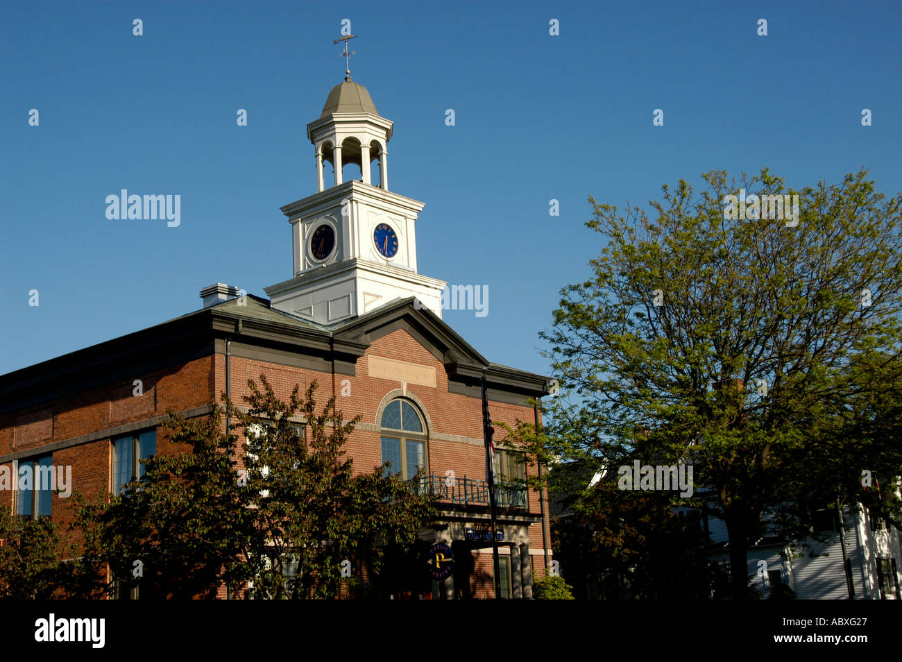 Town Hall Fairport NY USA Stock Photo - Alamy