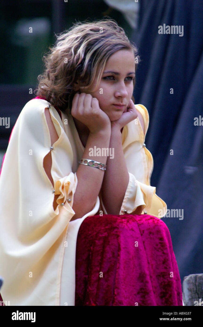 Princess sitting hi-res stock photography and images - Alamy