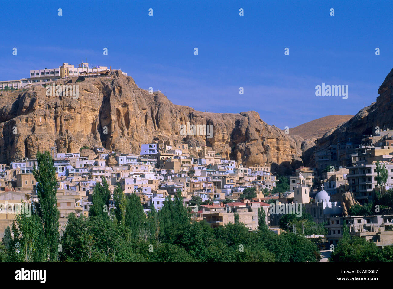 Syria Ma lula village Stock Photo - Alamy